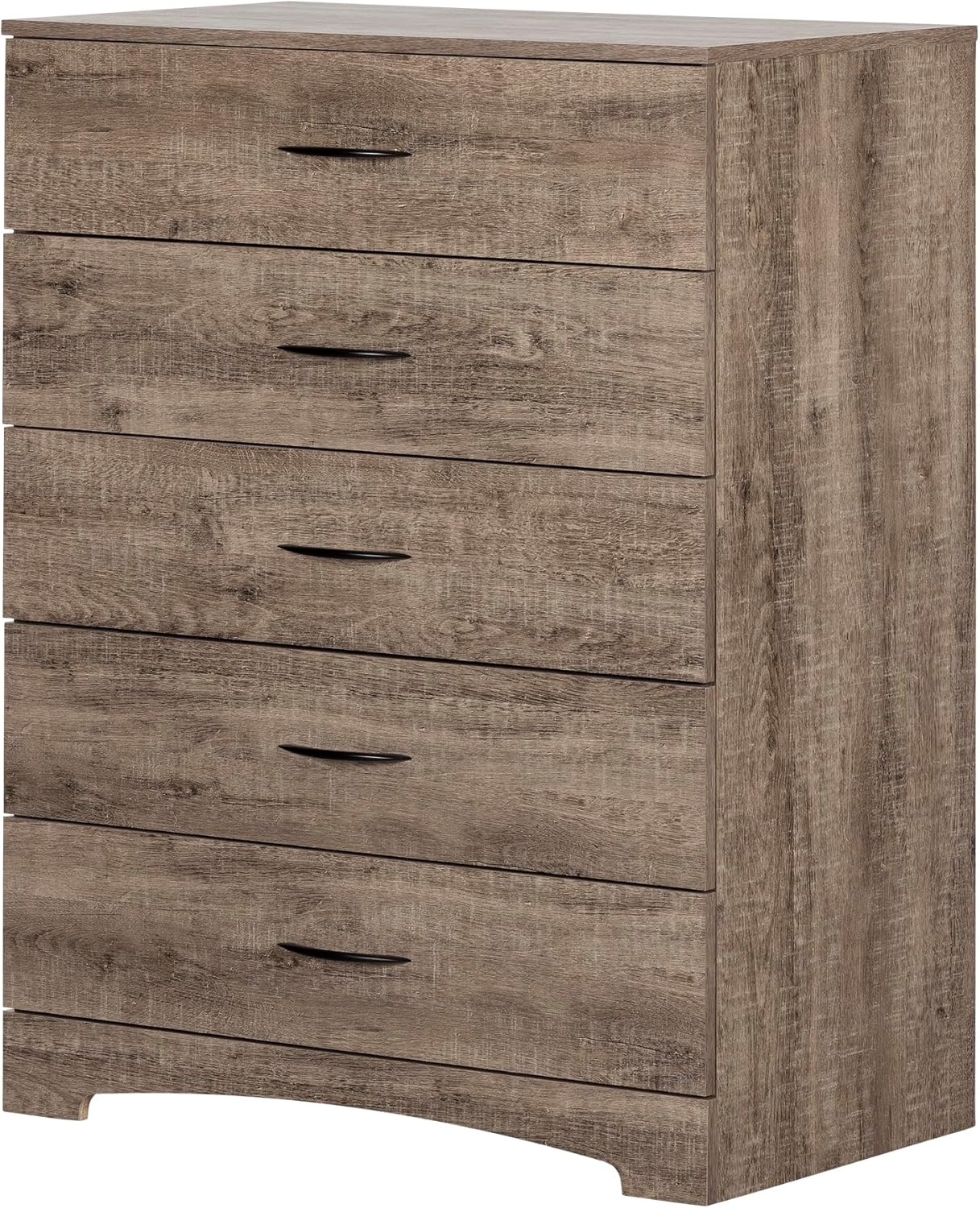 Step One 5-Drawer Chest Dresser, Wead Oak - Walmart.com