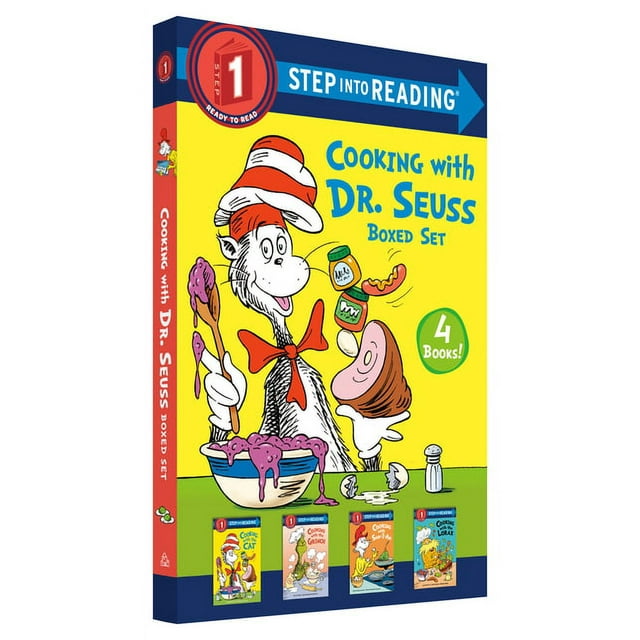 Step Into Reading Cooking with Dr. Seuss Step Into Reading 4-Book Boxed ...