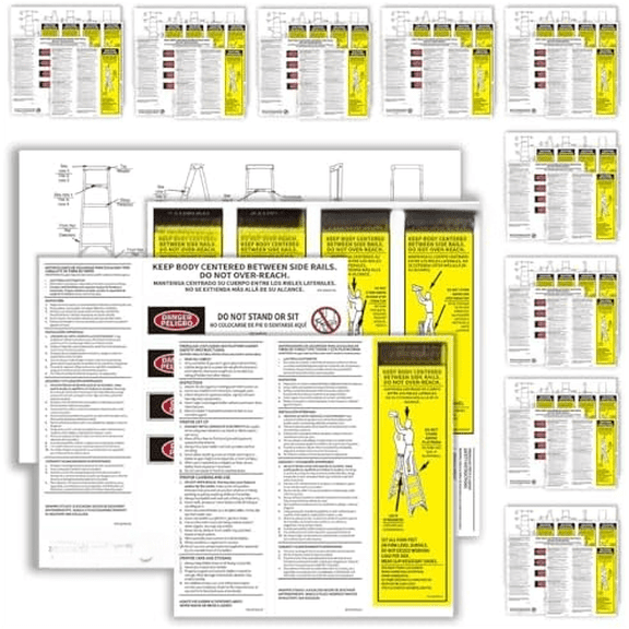 Werner Ladder Labels