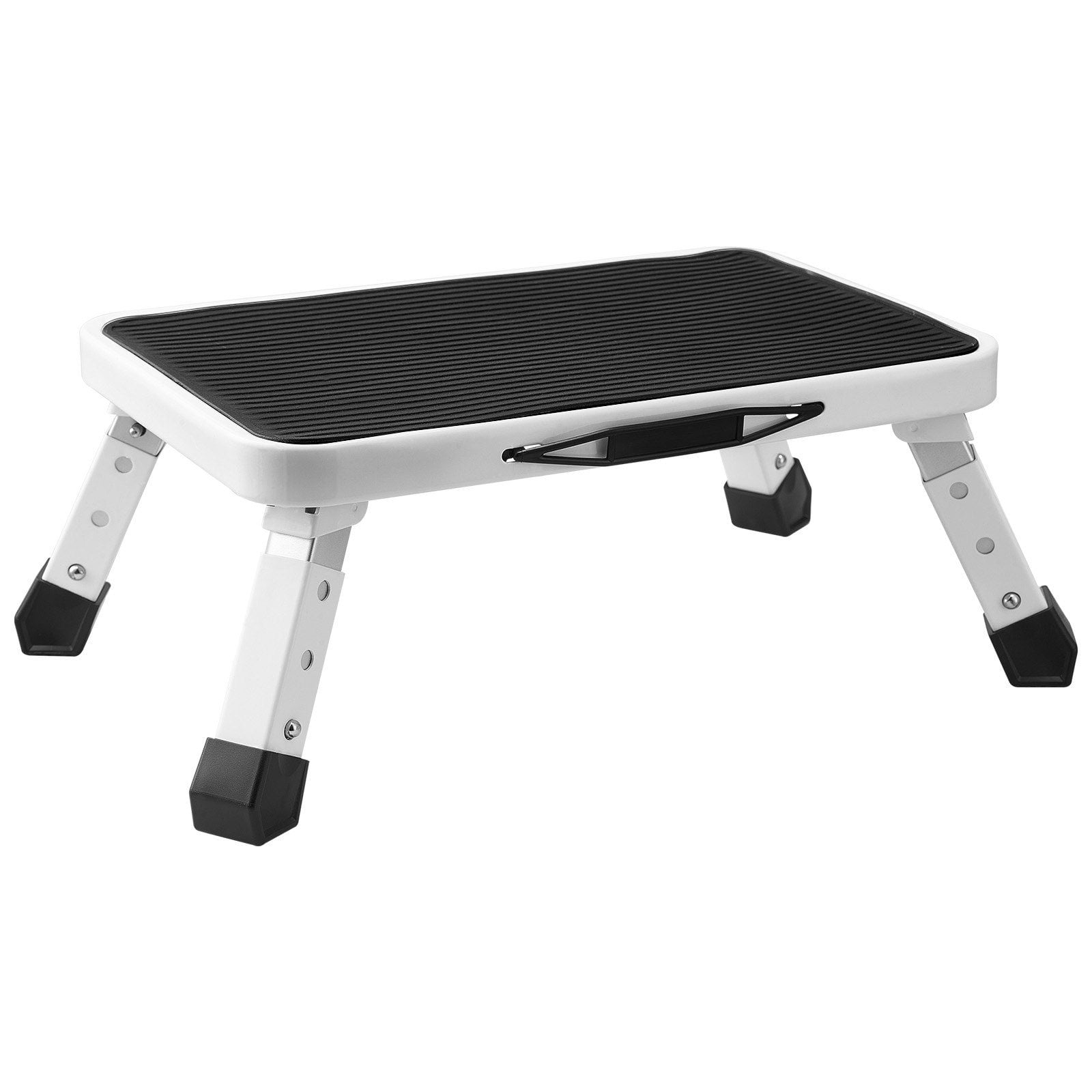 Step Stool 1-Step 330lbs Capacity, Folding Steel Step Ladder 3 ...