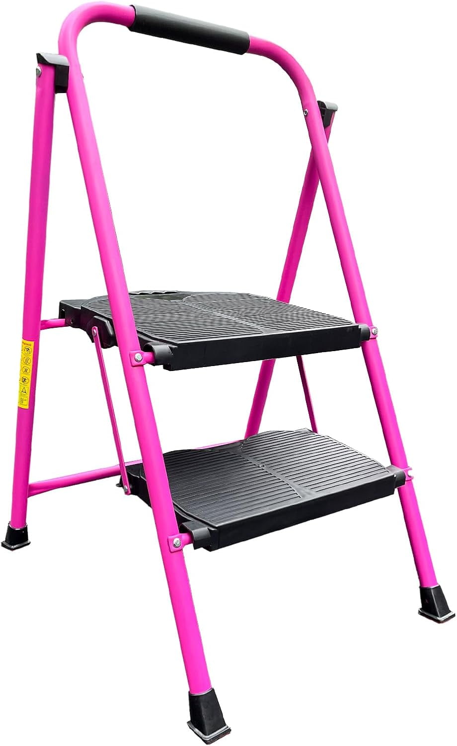 Step Stool for Adults,2 Step Ladder Folding 330 lbs Anti Slip Step ...