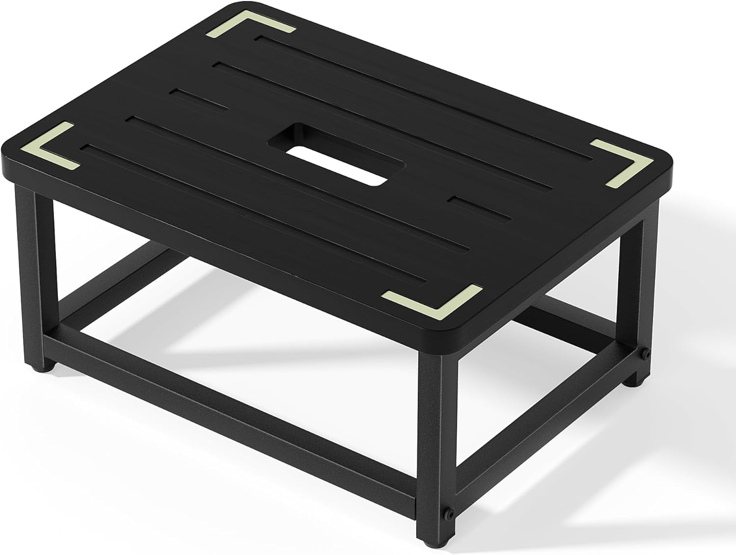 Step Stool for Adults with Handle & Non - Slip Surface and Rubber Feet ...