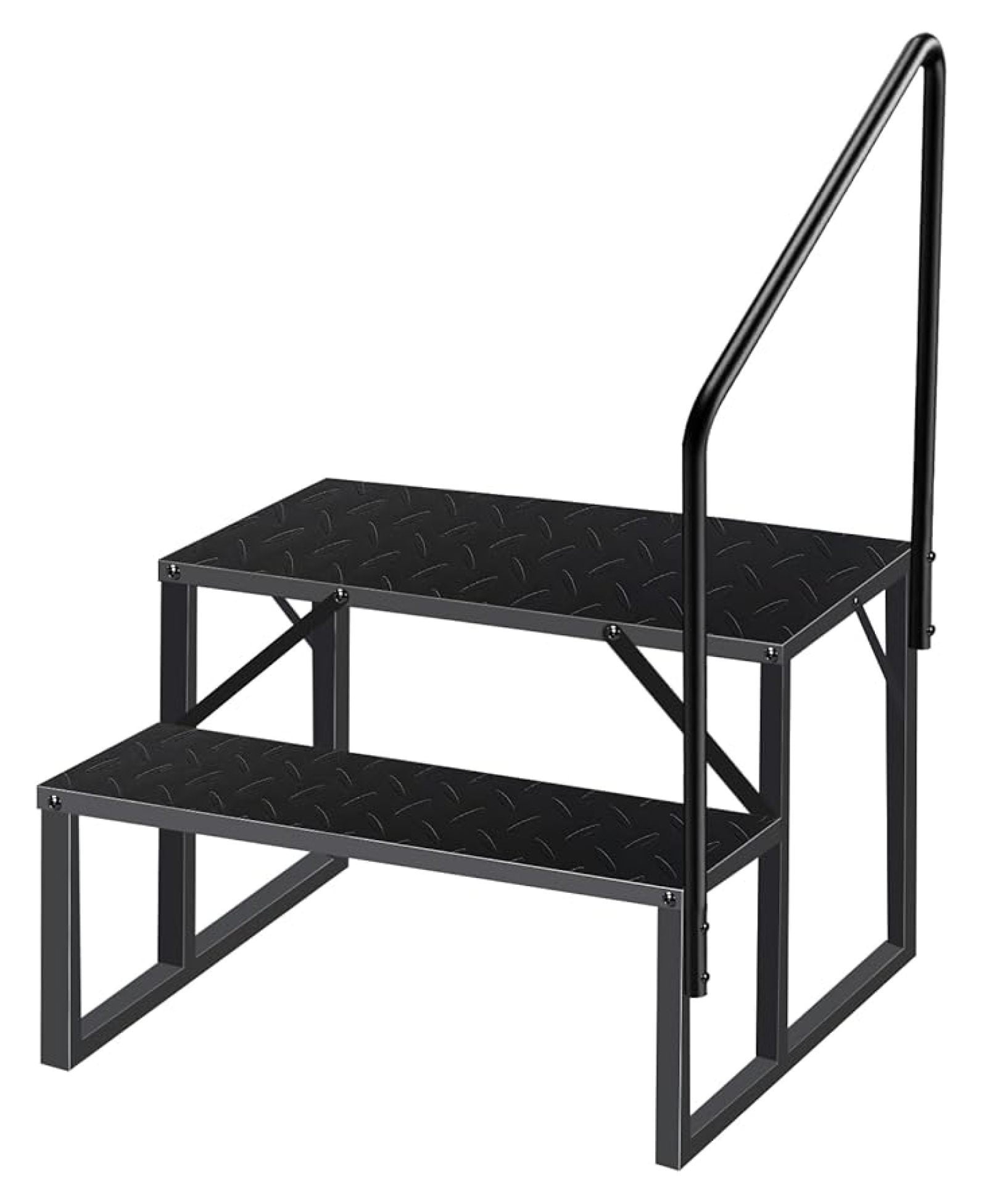 , Step Stool with Handle, Heavy Duty Pool Ladder Above Ground 660Lbs ...