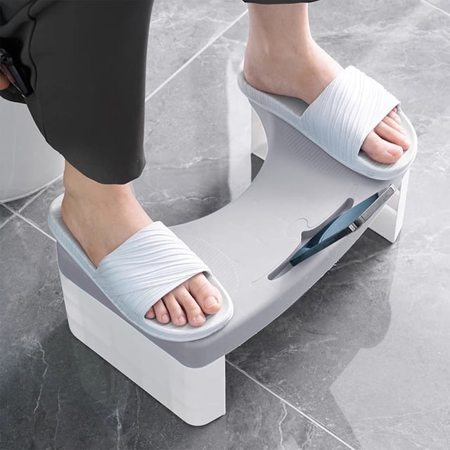 Step Stool, Sturdy Toilet Stool,Squatting Poop Stool,Bathroom Potty ...