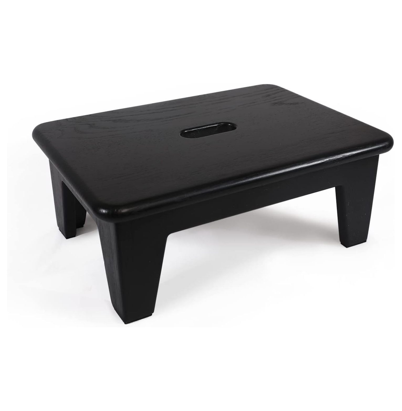 Step Stool for Bed - USA Grown Oak, Wooden Stool for Adults and Seniors ...