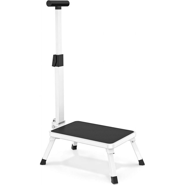 Step Stools for Adults, Foldable Step Stool with Handle for Elderly ...