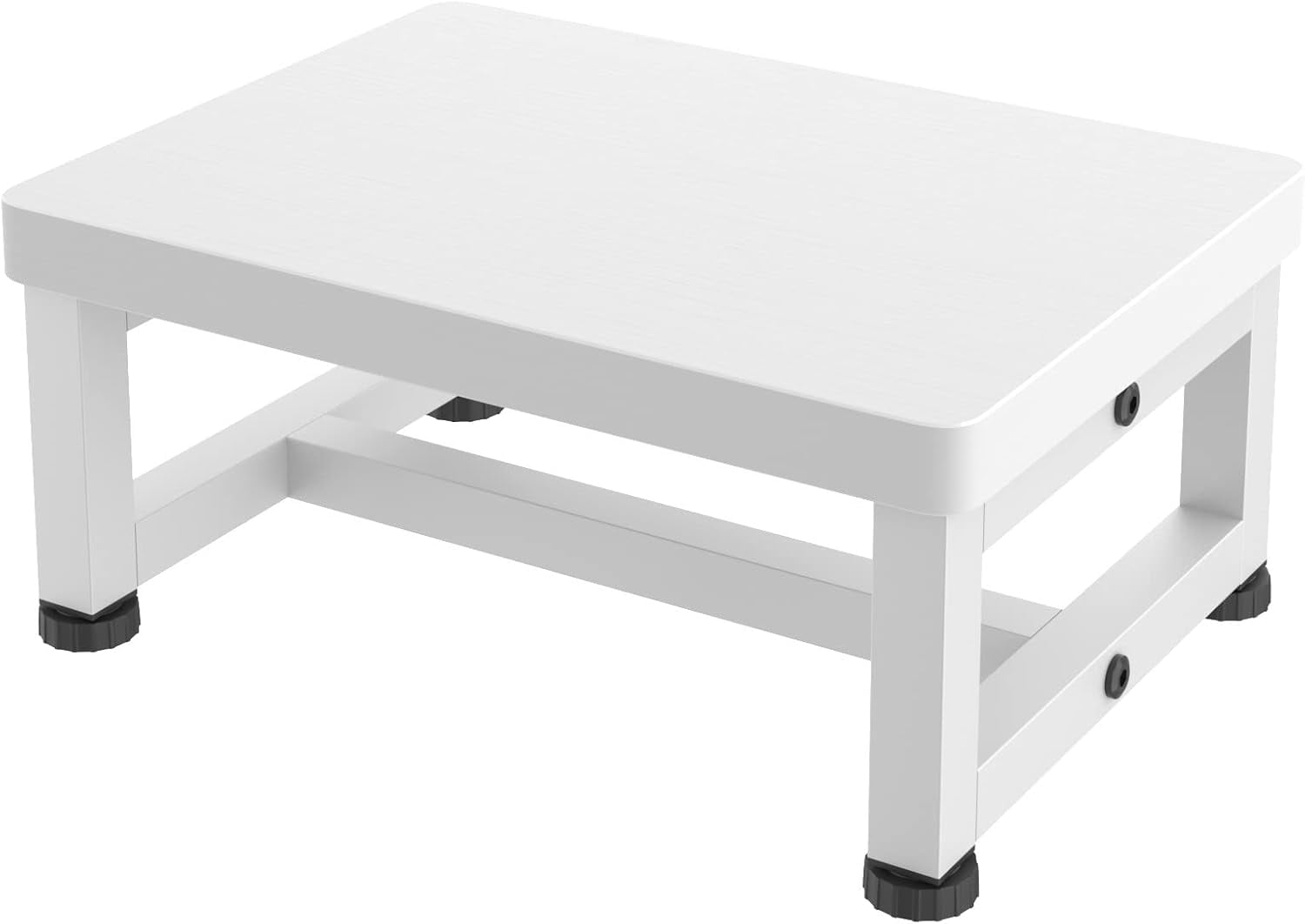 Wooden Step Stools for Adults Kids with Non-Slip Rubber Feet, Heavy ...