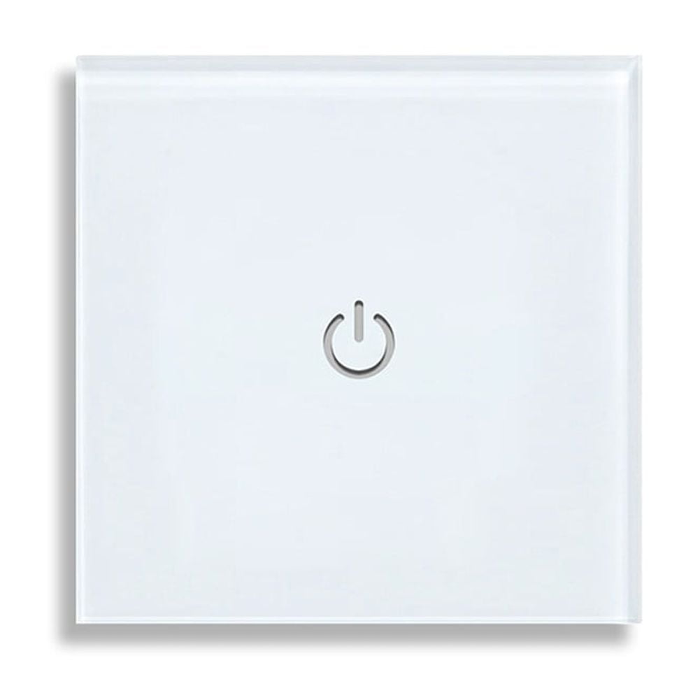 Step Switch Bedroom Sensor 1/2Gang 2Way Dual Touch Switch Tempered ...