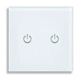 Step Switch Bedroom Sensor 1/2Gang 2Way Dual Touch Switch Tempered ...