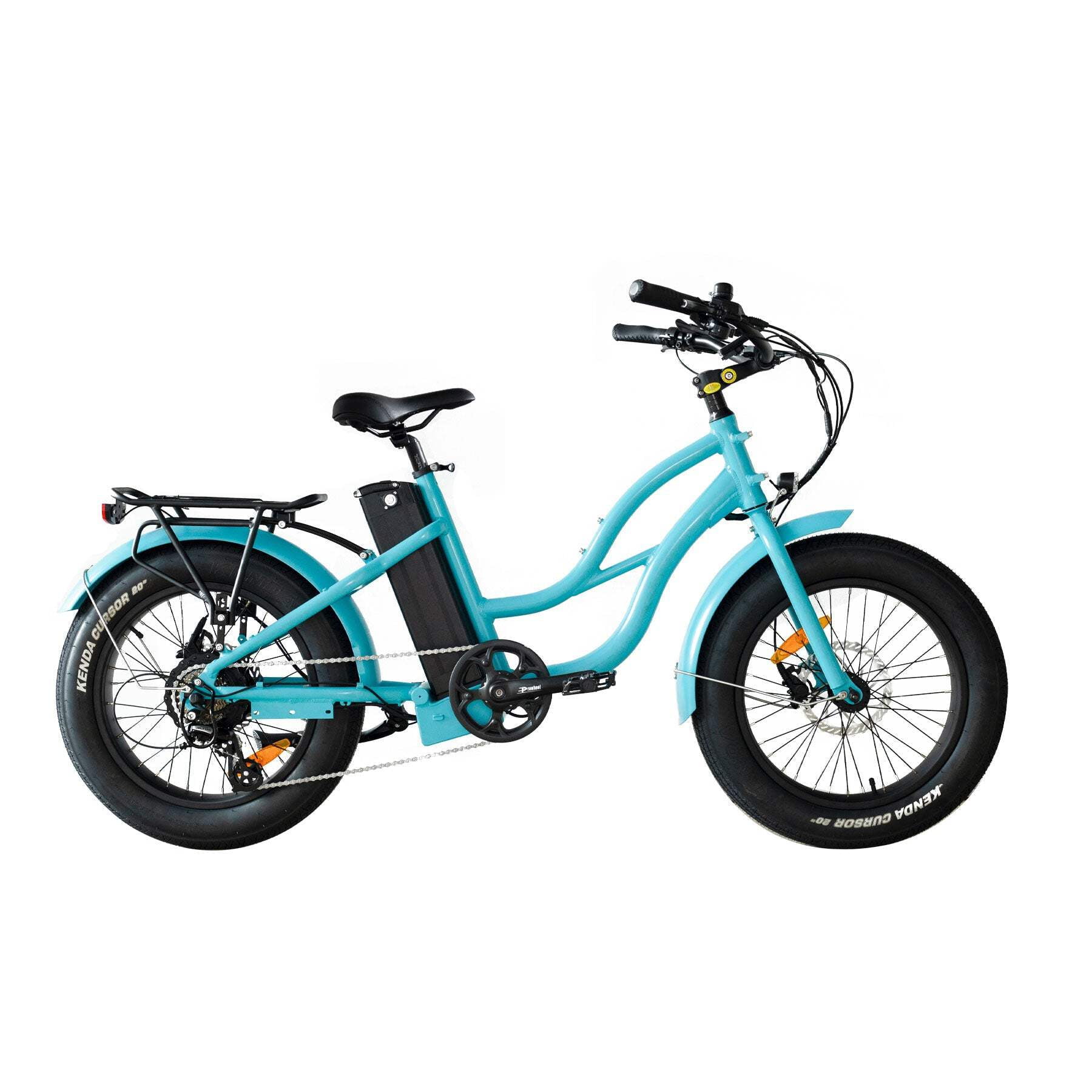 Step Thru Mini 20x4 - 52v Beach Cruiser Electric Bike - Walmart.com
