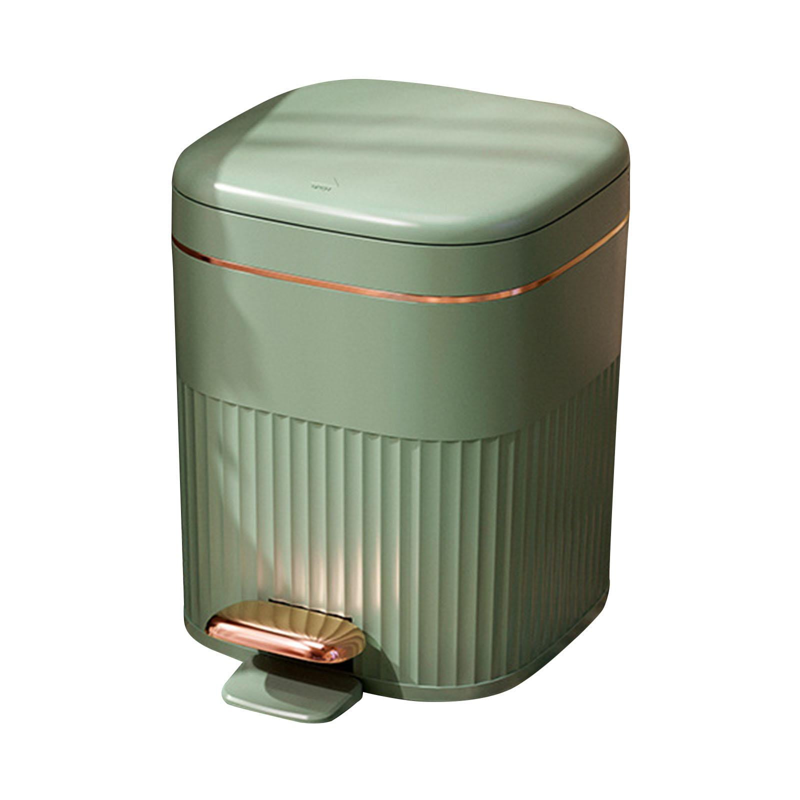 Step Trash Can Waterproof Household Dustbin for Restroom Laundry Room ...