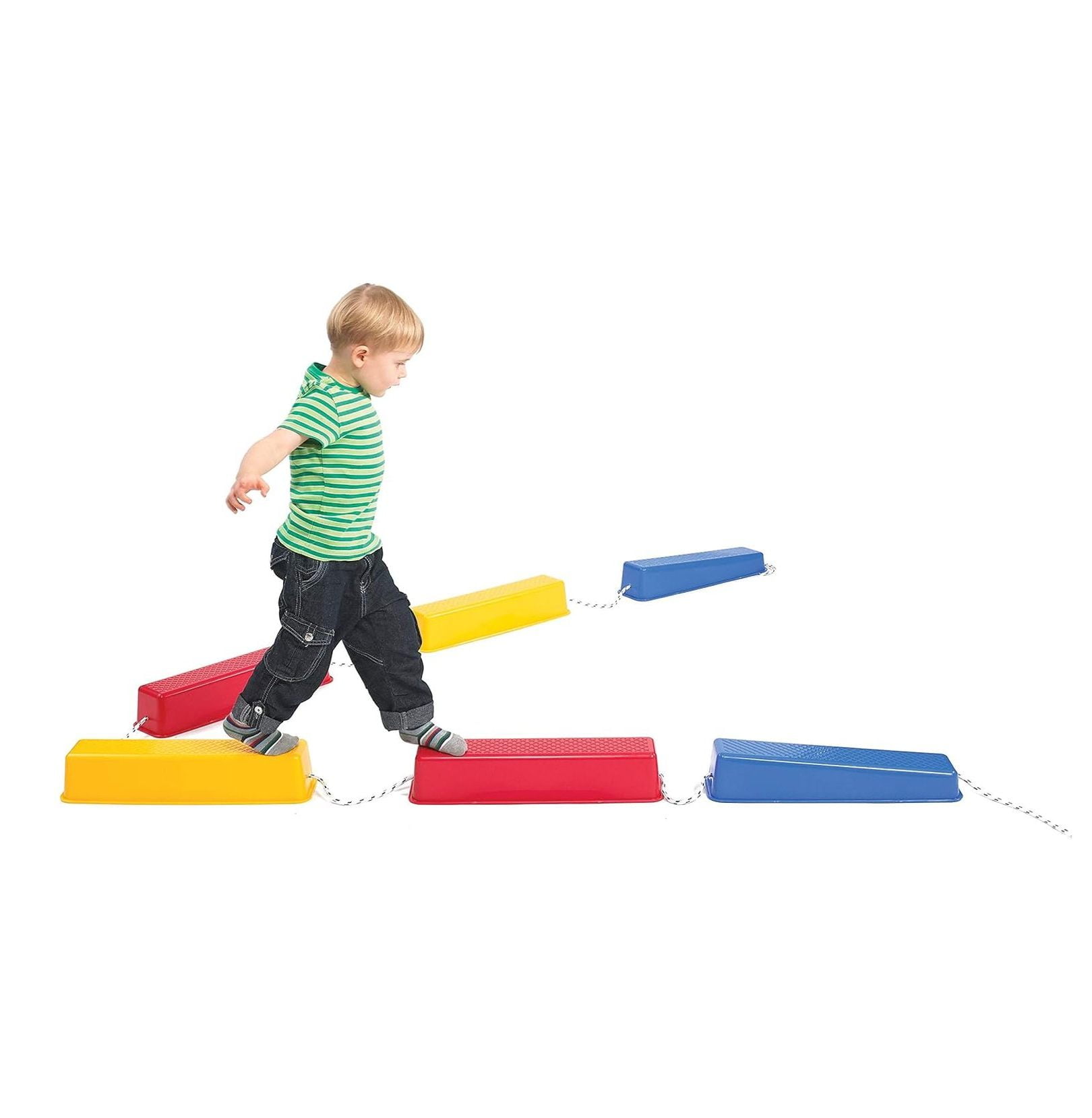 Step-a-Logs Balance Beams - Indoor Outdoor Play Set - Gross Motor ...