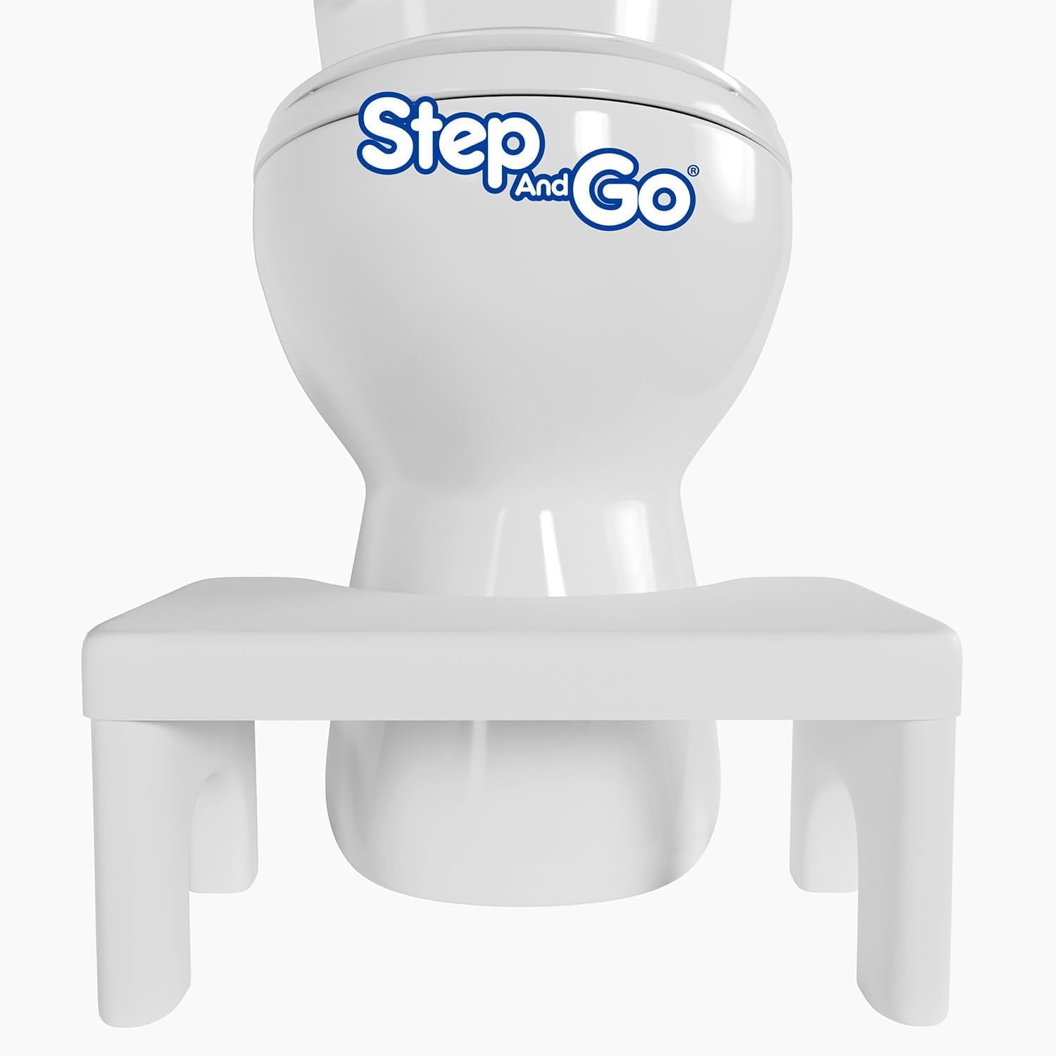 Step and Go Toilet Stool, Bathroom Potty Poop Squat Stool, 7 inches ...