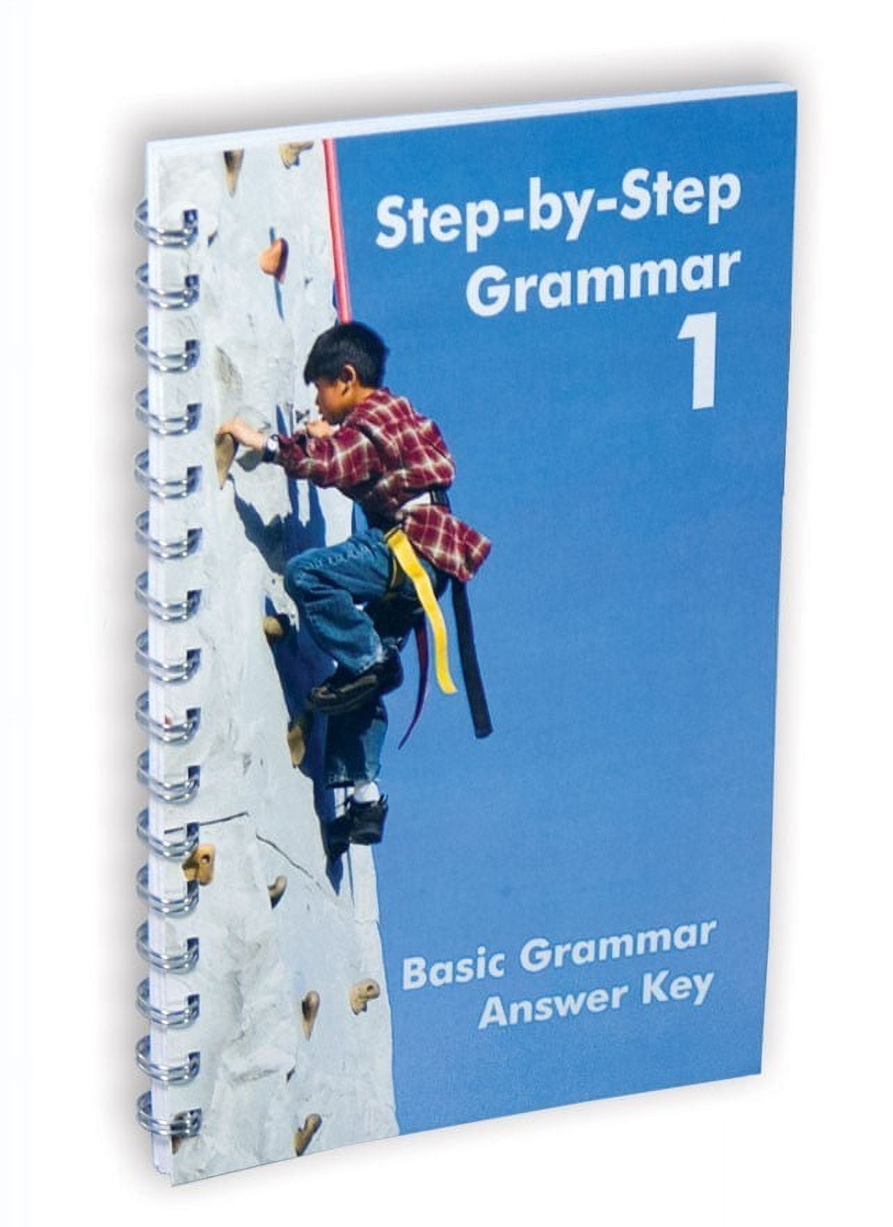 Step-by-Step Grammar 1: Basic Grammar - answer key only - Walmart.com