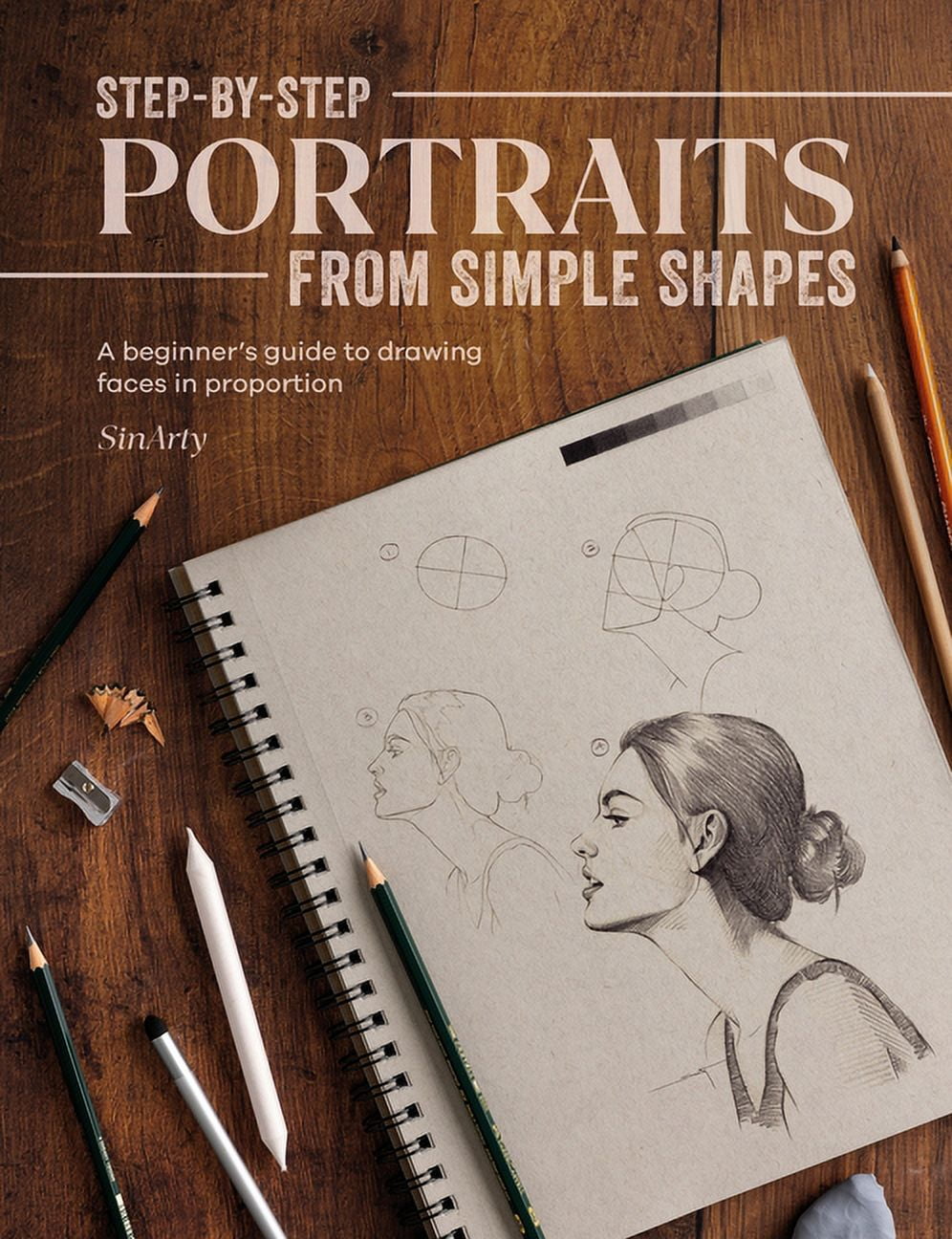 Step-by-Step Portraits from Simple Shapes: A beginners guide to drawing ...
