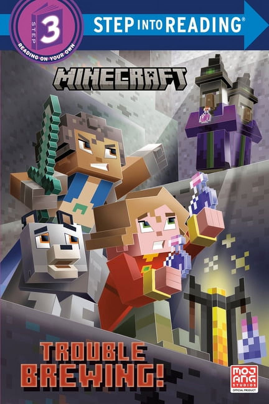 Step Into Reading Trouble Brewing! (Minecraft), (Hardcover) - Walmart.com