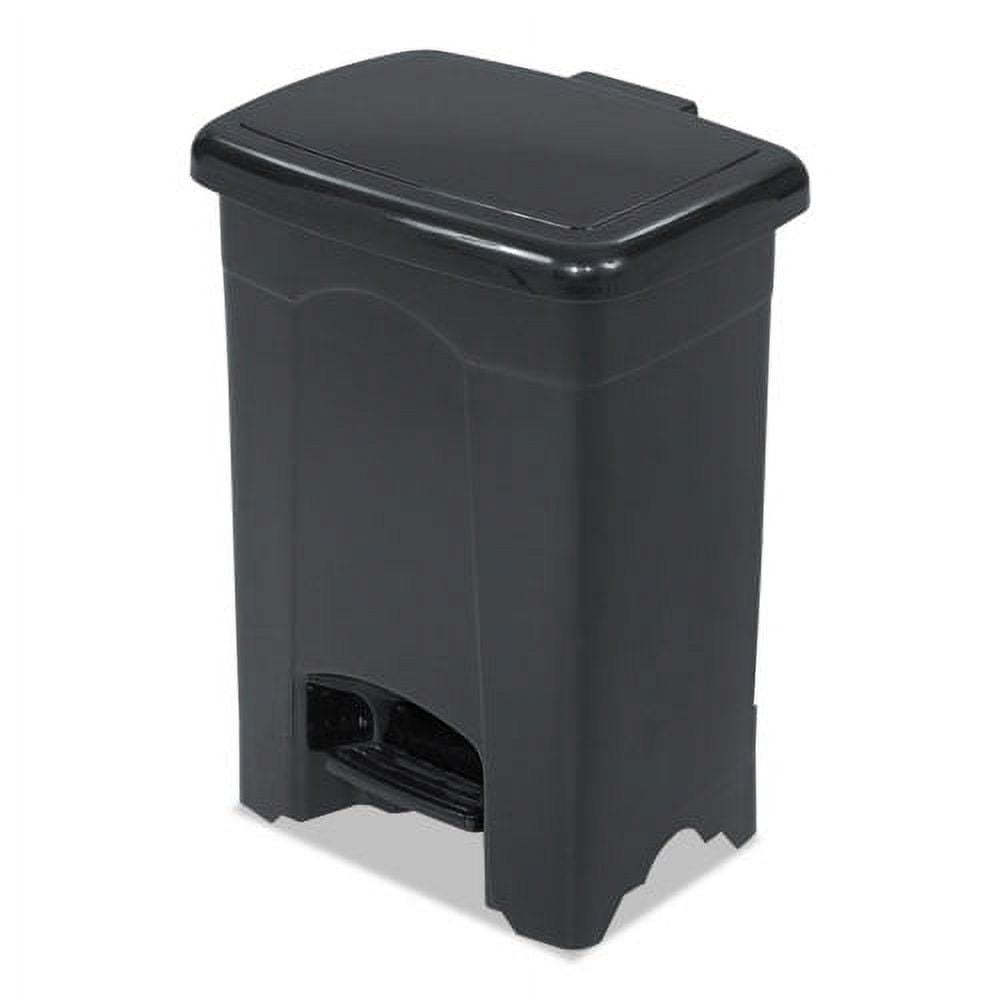 Step-on Receptacle, Office Rectangular Garbage Can & Waste Baskets Step ...