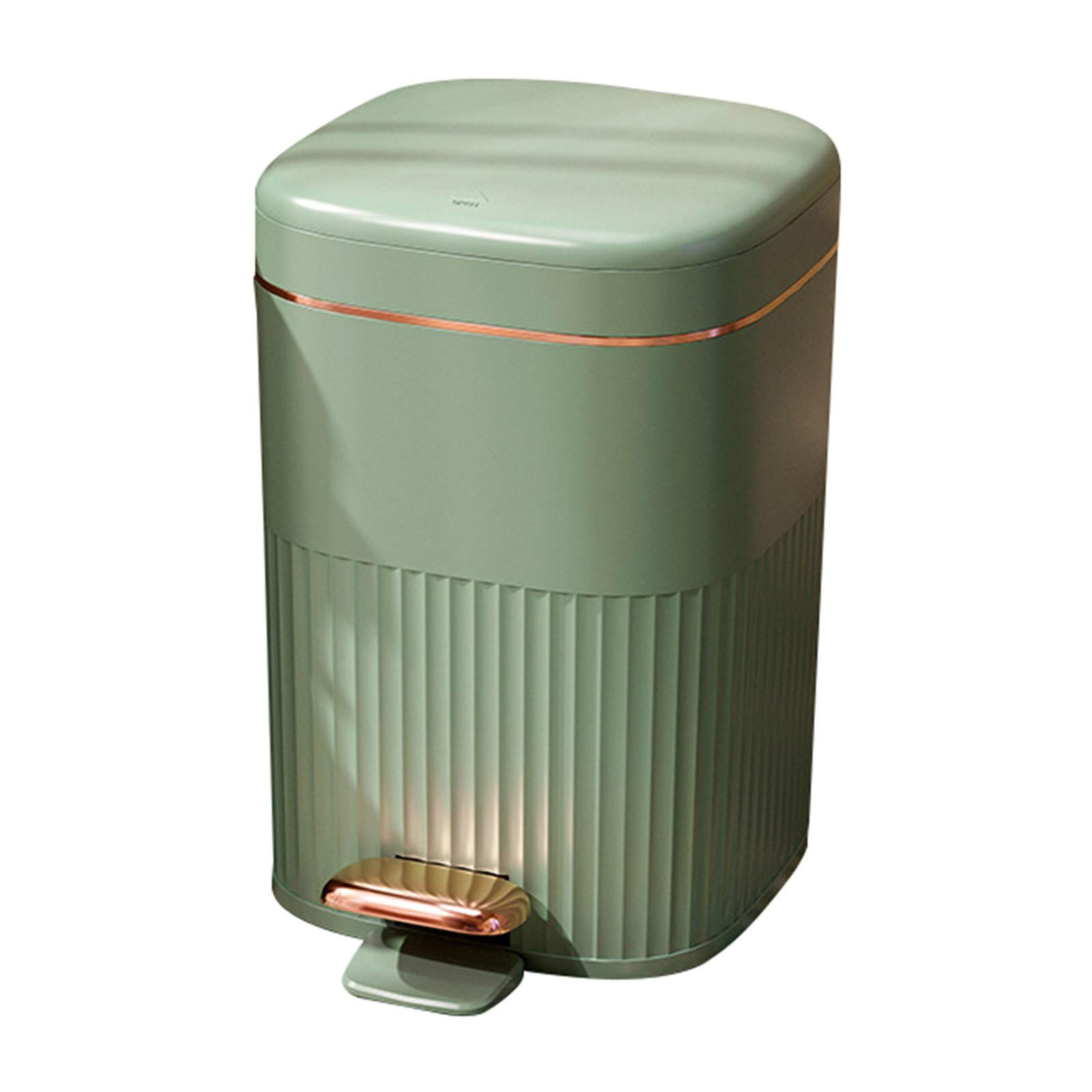 Step on Trash Can Papers Basket Kitchen Wastebasket for Office Garage ...