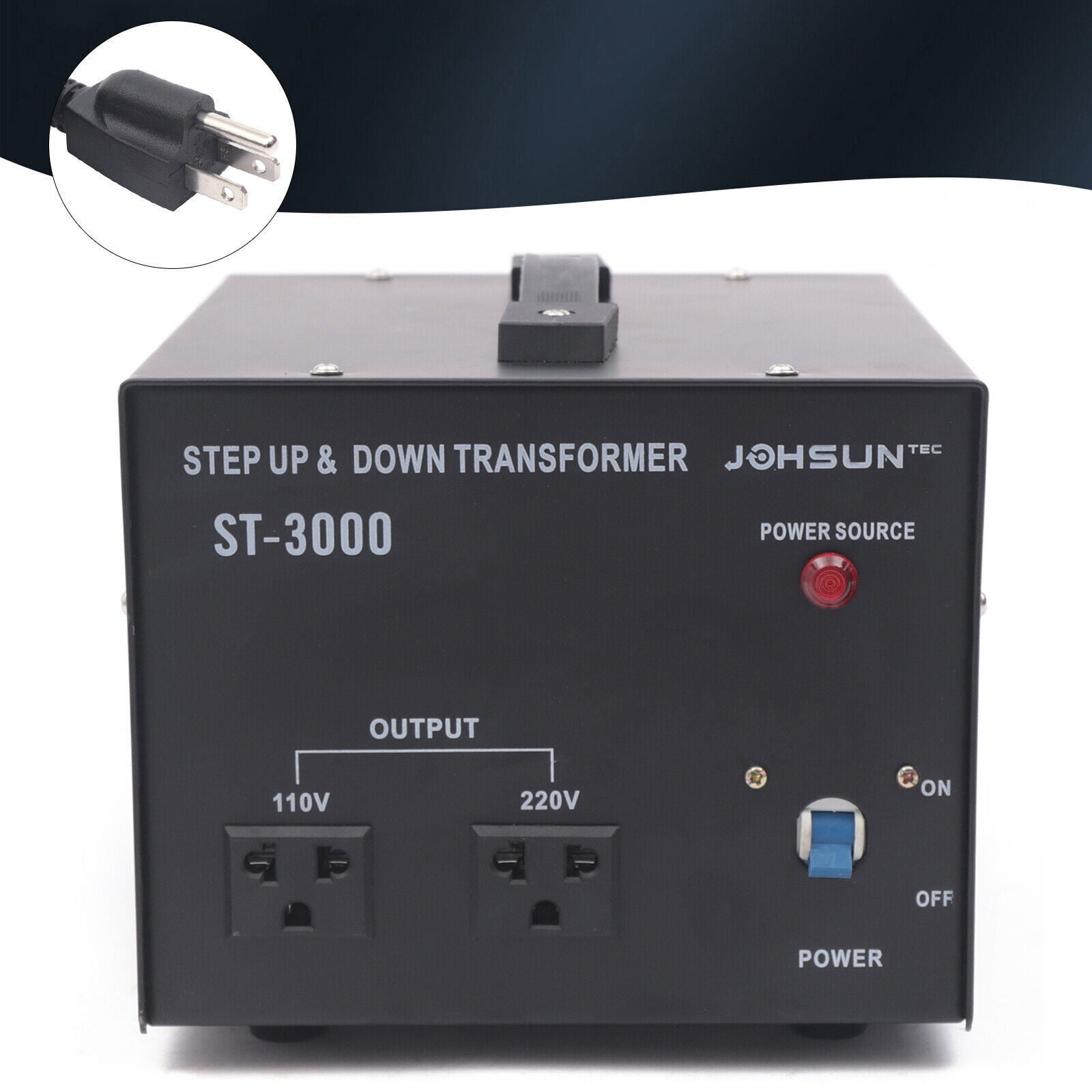 Step up/Down Transformer Voltage Converter 3000W 110V to 220V 220V to 110V - Walmart.com