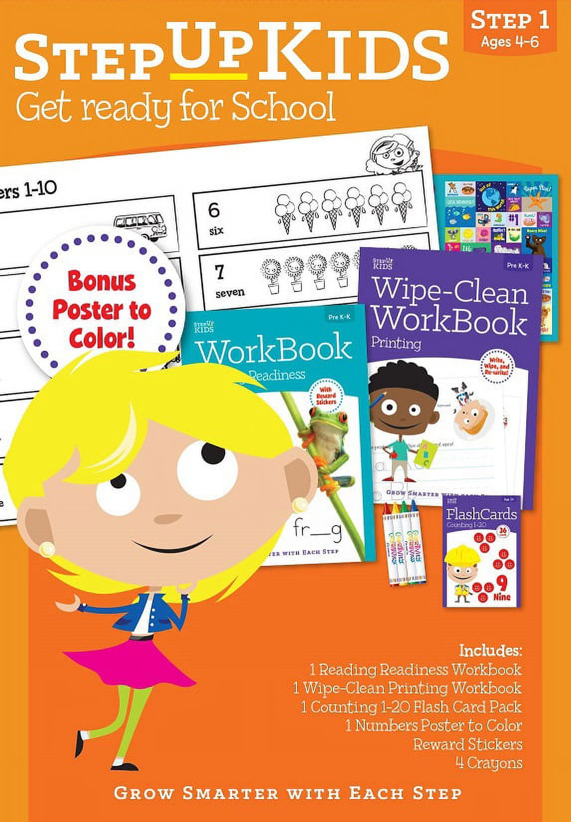 Step up Kids Activity Box Set Step 1 - Walmart.com