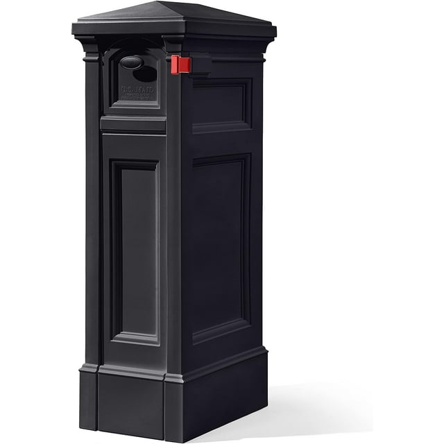 Step2 Atherton Reserve Black Mailbox with Package Storage - Walmart.com