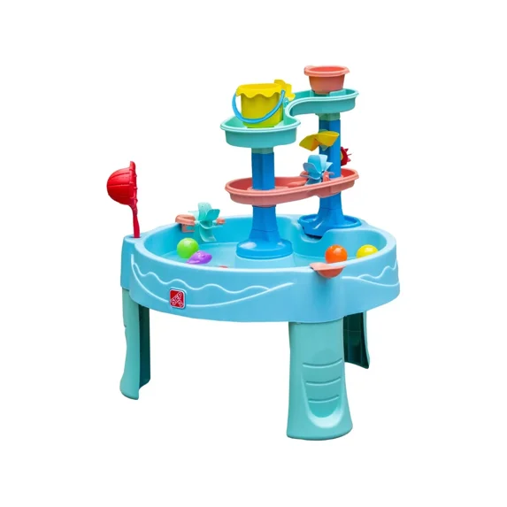 Step2 Double Spin & Showers Water Table – Outdoor Toddler Activity ...
