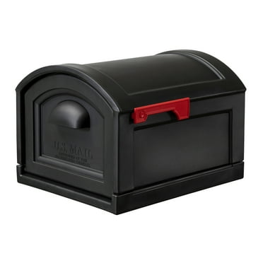 Step2 Atherton Reserve Black Storage Mailbox - Walmart.com