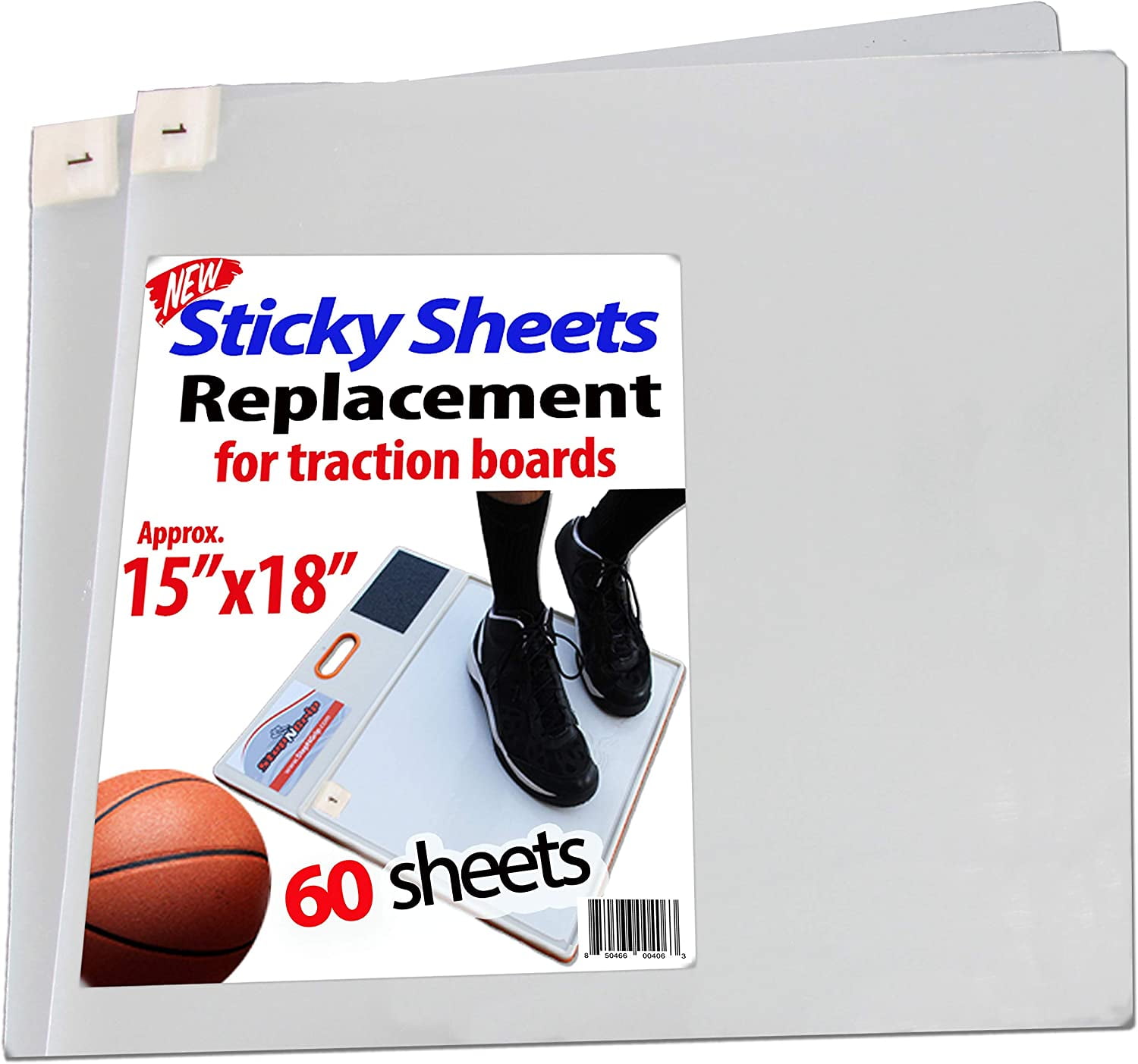 StepNGrip Basketball and Volleyball Sticky Pad Replacement Sheets ...