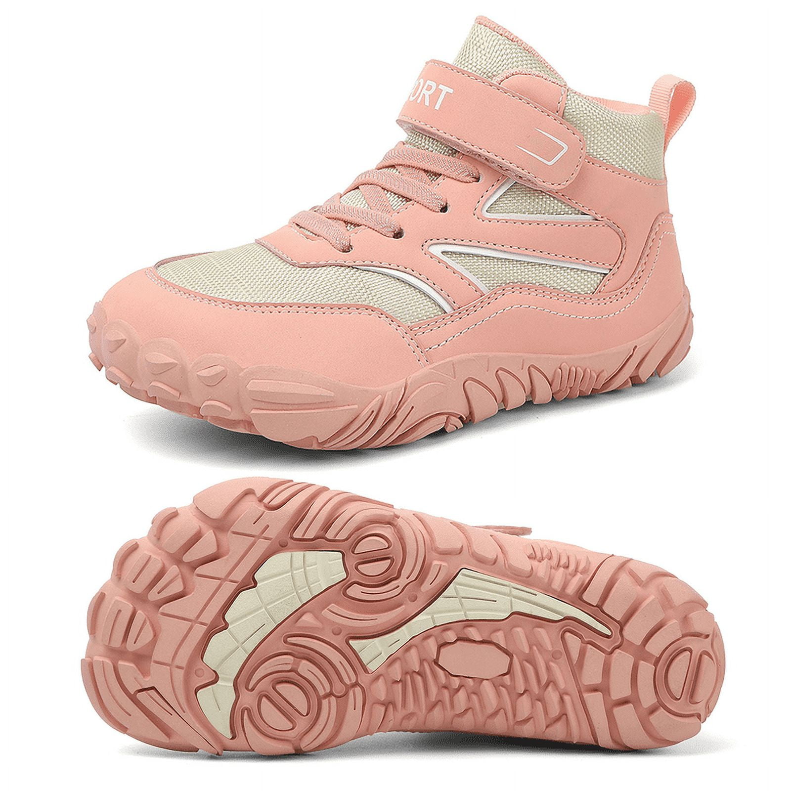 Stepedia Barefoot Hiking Boots for Kids Boys Girls Outdoor Athletic ...