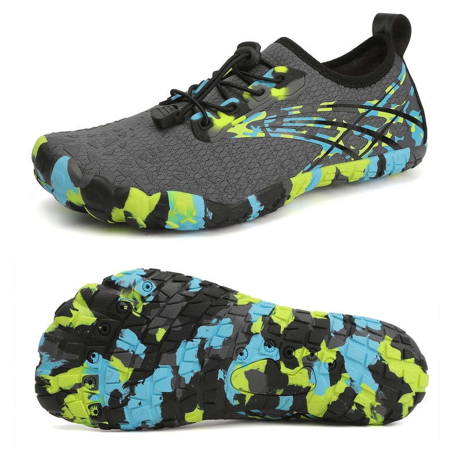 Stepedia Athletic Water Shoes, Quick Dry Aqua Shoes for Beach, Hiking ...