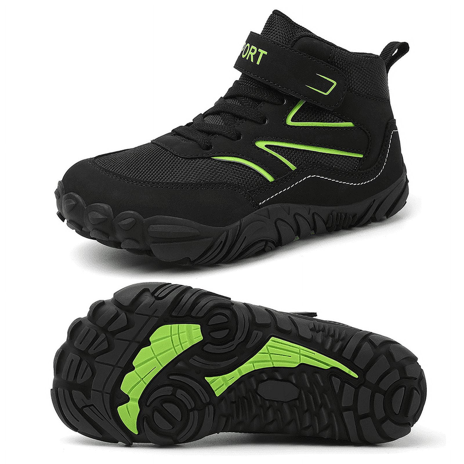 Stepedia Kids Boys Girls Hiking Shoes Wide Toe Box Hiking Boots ...