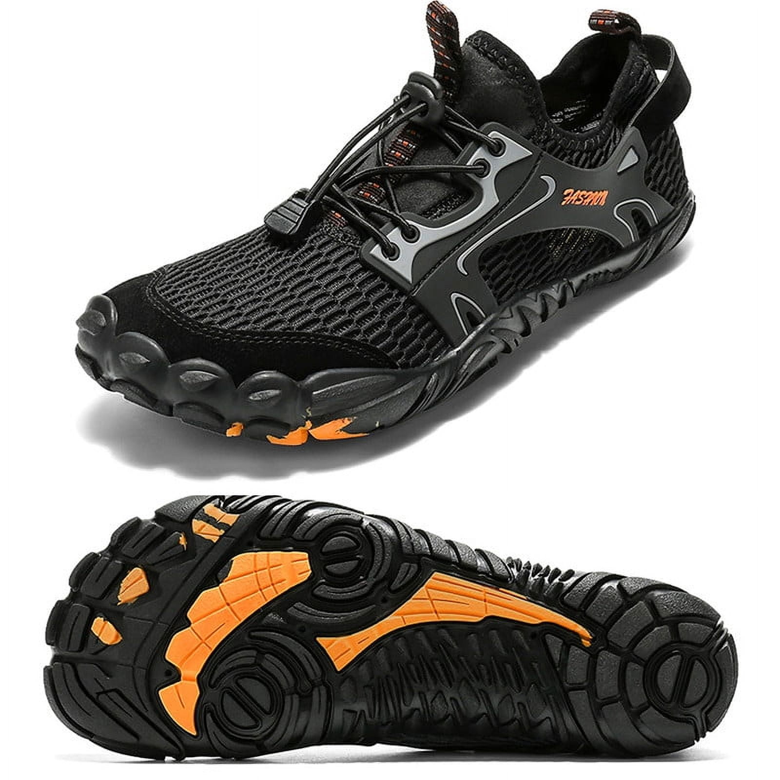 Stepedia Men's Hiking Water Shoes, Wide Toe Box Barefoot Swim Shoes ...