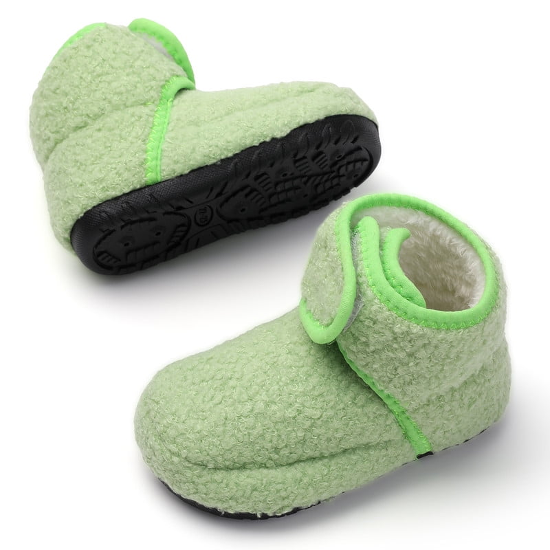 Stepedia House Slippers for Kids Boys Girls Fuzzy Slippers Walking ...