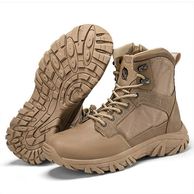 Stepedia Men's Ankle High Waterproof Hiking Boots Outdoor Lightweight ...