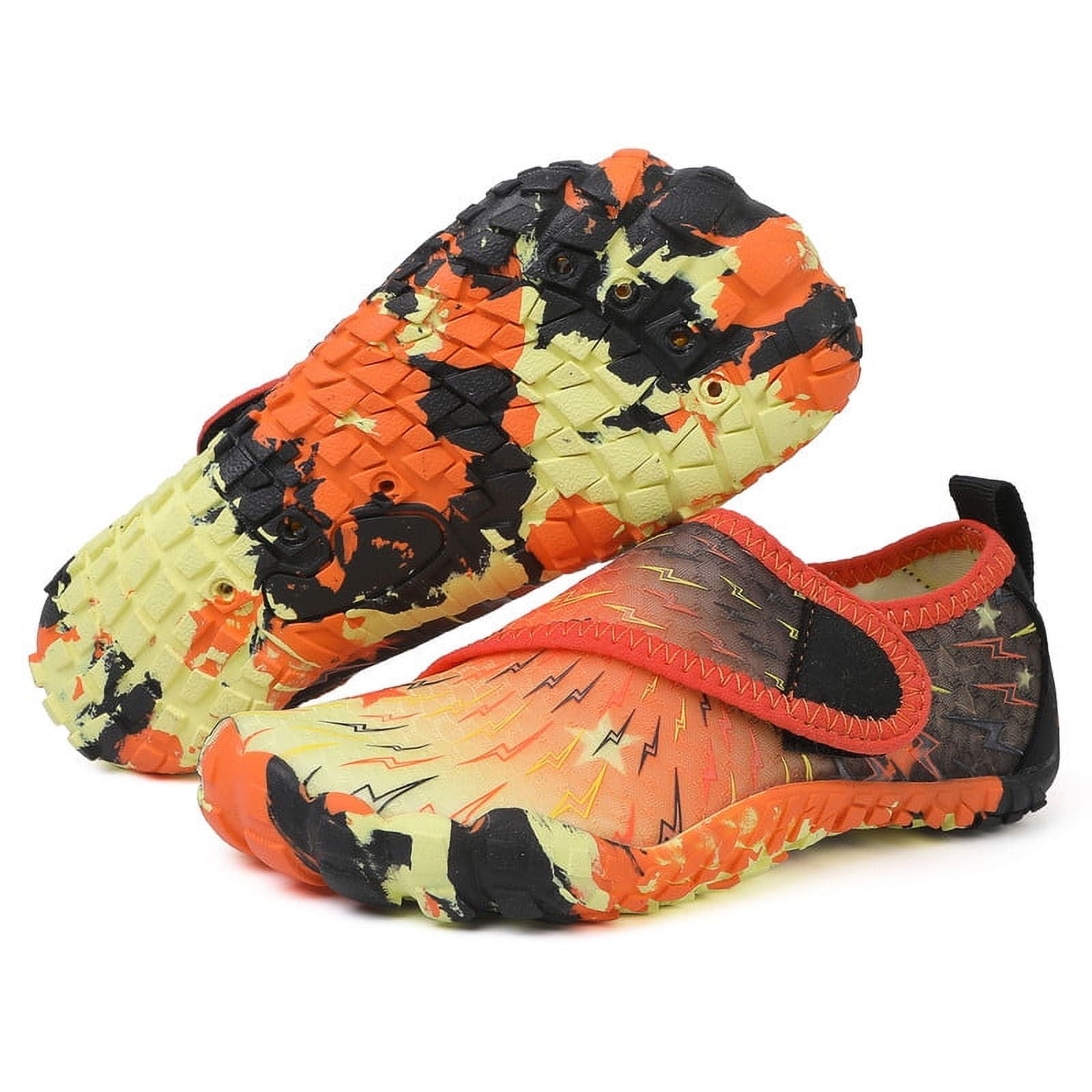 Stepedia Kids Water Shoes, Camo Aqua Socks, Quick Dry, Beach Swim Pool ...