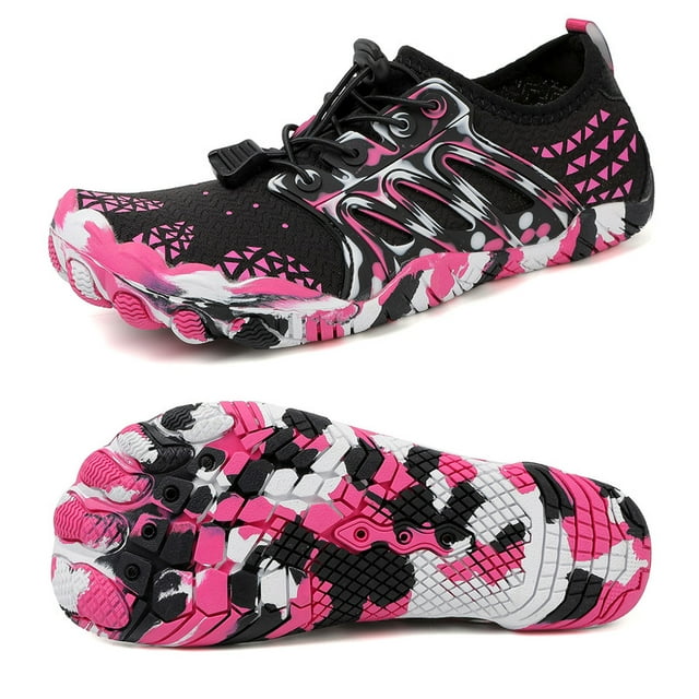 Stepedia Womens Water Shoes Wide Toe Barefoot Beach Shoes for Swim Pool ...