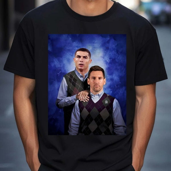 Steph Brothers Lionel Messi And Cristiano Ronaldo Shirts Vintage Shirt ...