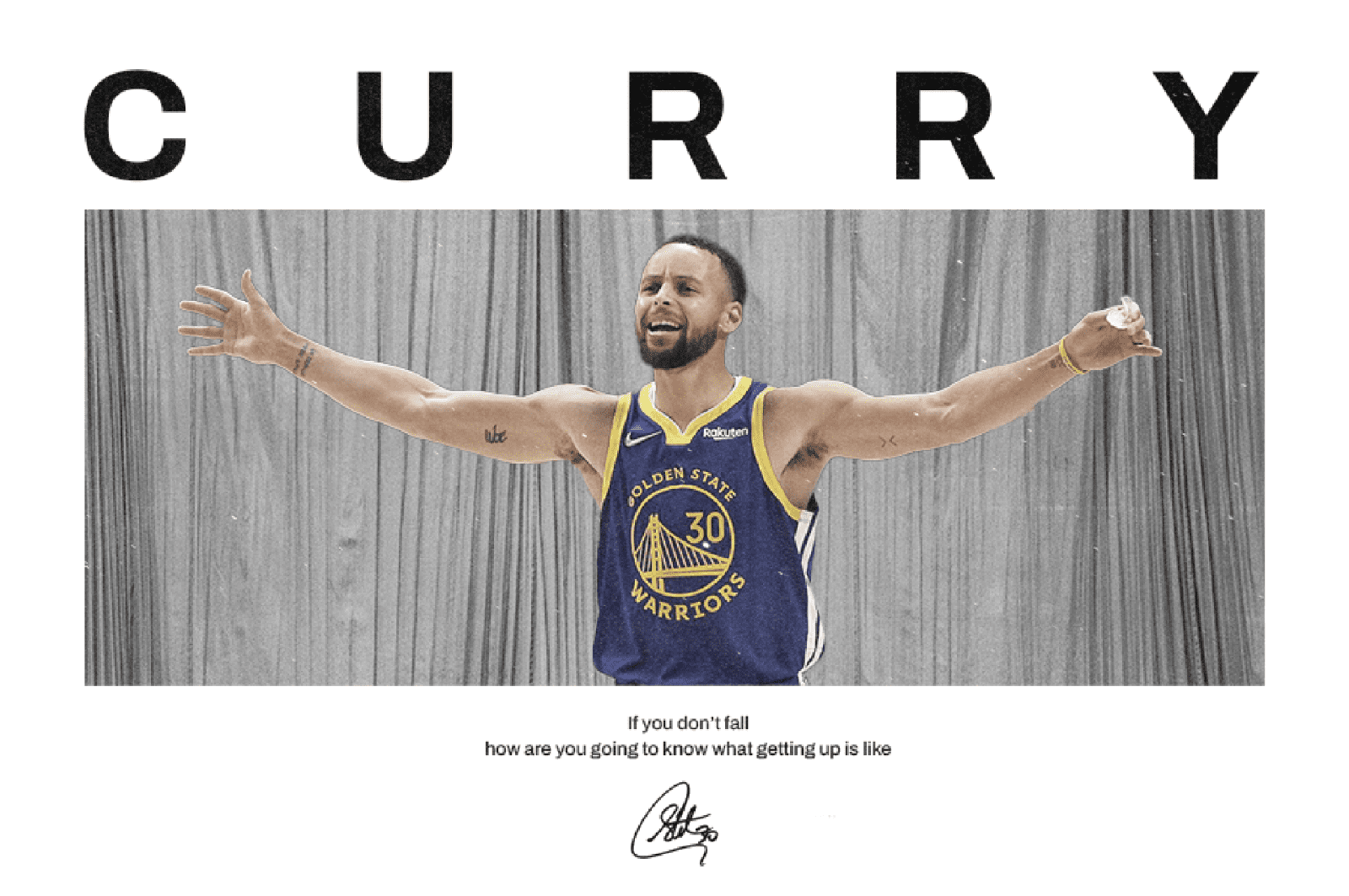 Steph Curry 24x36 Poster Warriors GS Klay 3pt shooters Splash Bros NBA ...