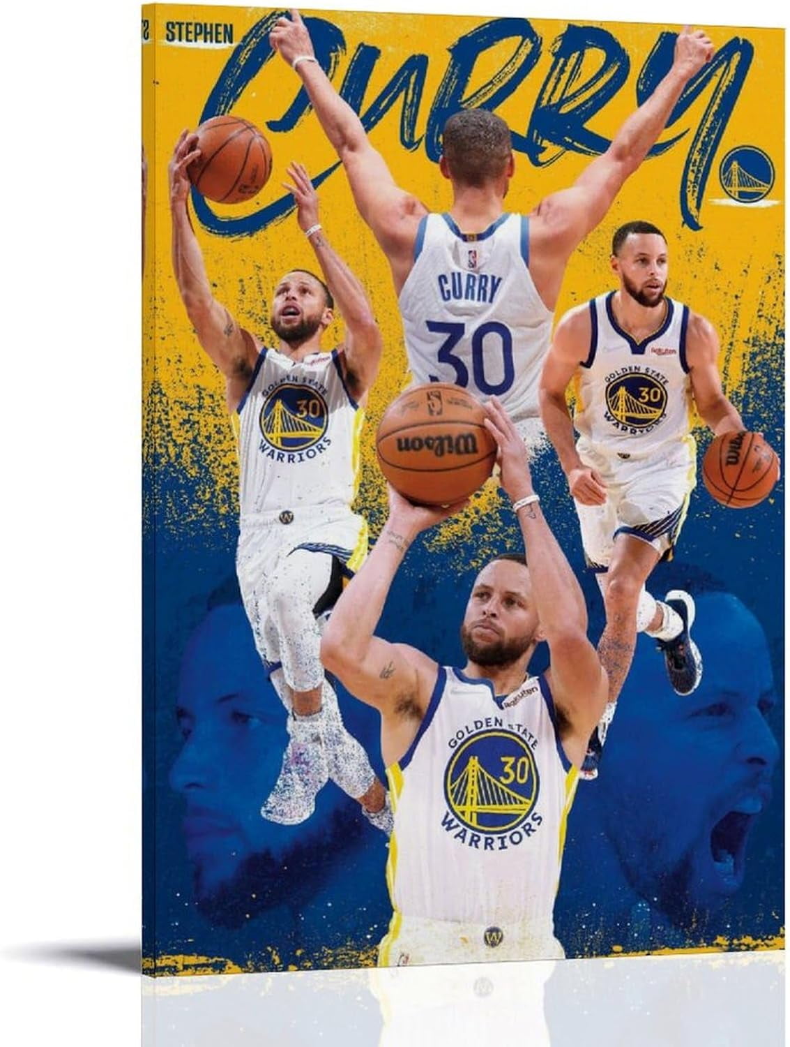 Steph Curry Poster Basketball Sports Super Star Picture Print Wall Art ...