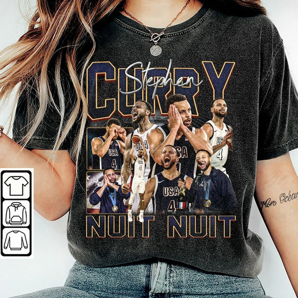 Steph Curry Shirt, Stephen Curry Vintage Shirt, Stephen Curry Night ...