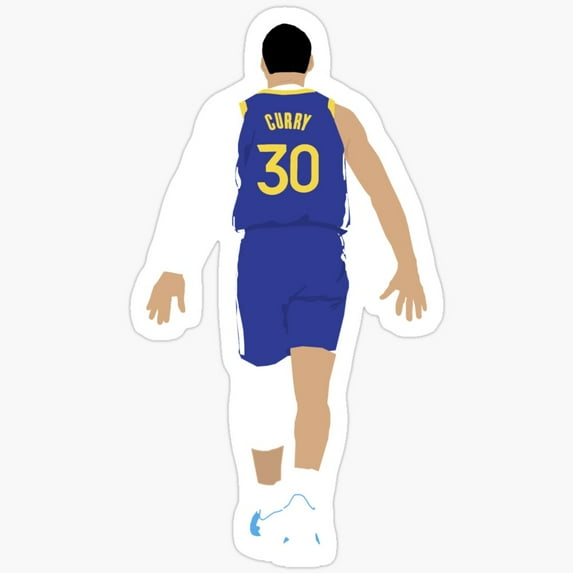 Steph Curry - Warriors Sticker Phone Decal Water Bottle Stickers Car ...