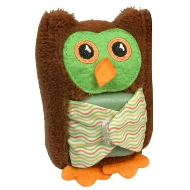 Stephan Baby Boo-Hoo Owl Comfort Toy and Boo Cube, Green Multi-Colored ...