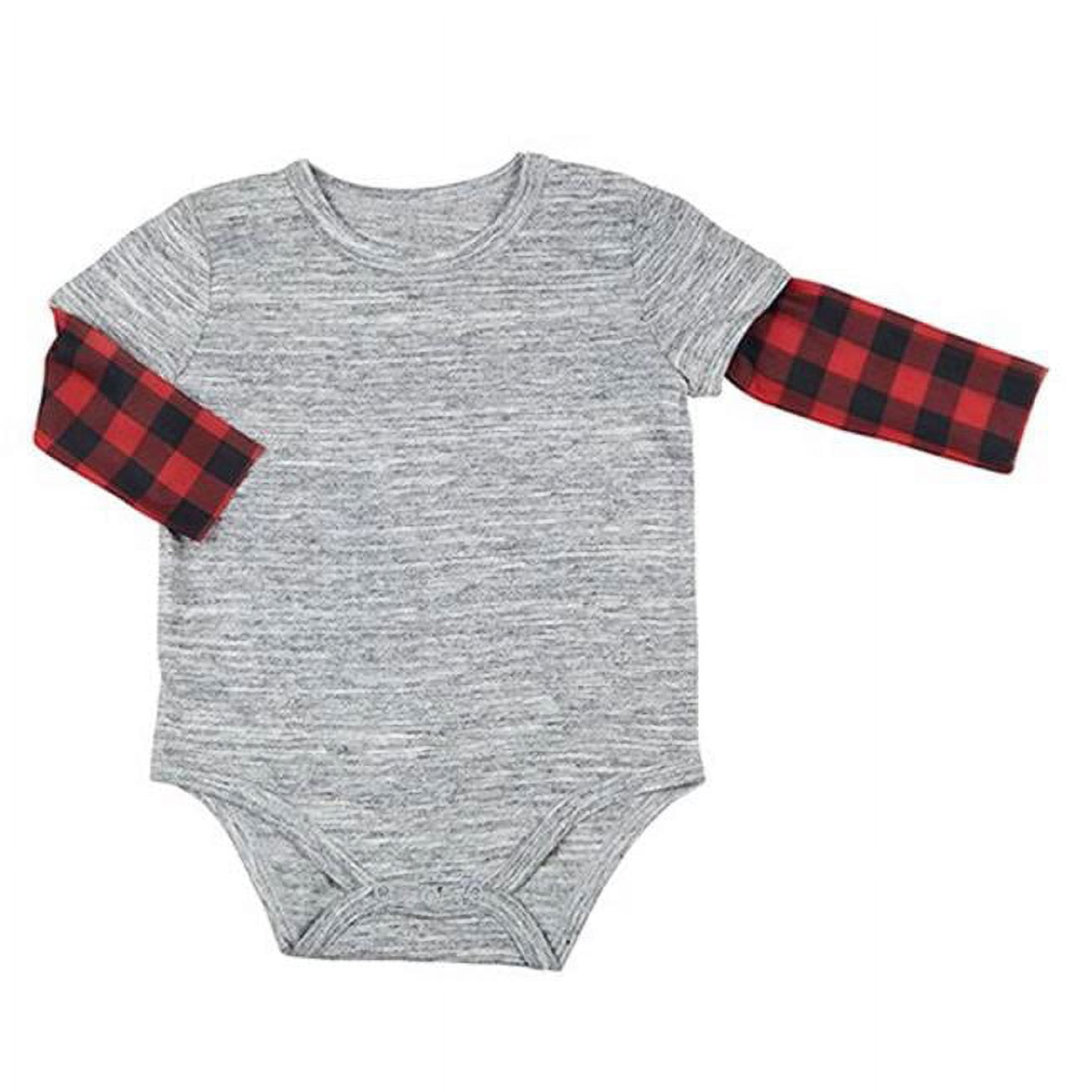 Stephan Baby Buffalo Check tattoo snapshirt - Walmart.com