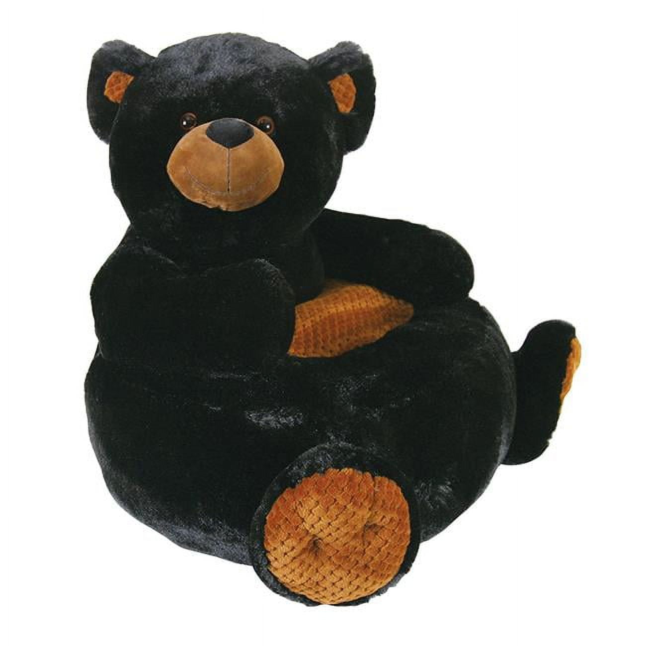 Stephan Baby Plush Bear Chair, Black - Walmart.com