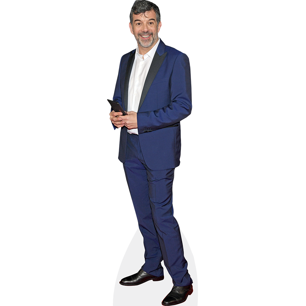 Stephane Plaza (Blue Suit) Life Size Cutout. Standee. - Walmart.com