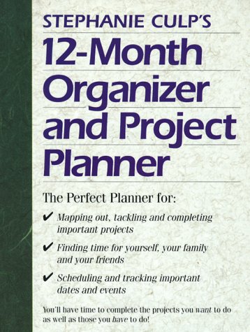 Pre-Owned Stephanie Culp's 12-Month Organizer and Project Planner ...