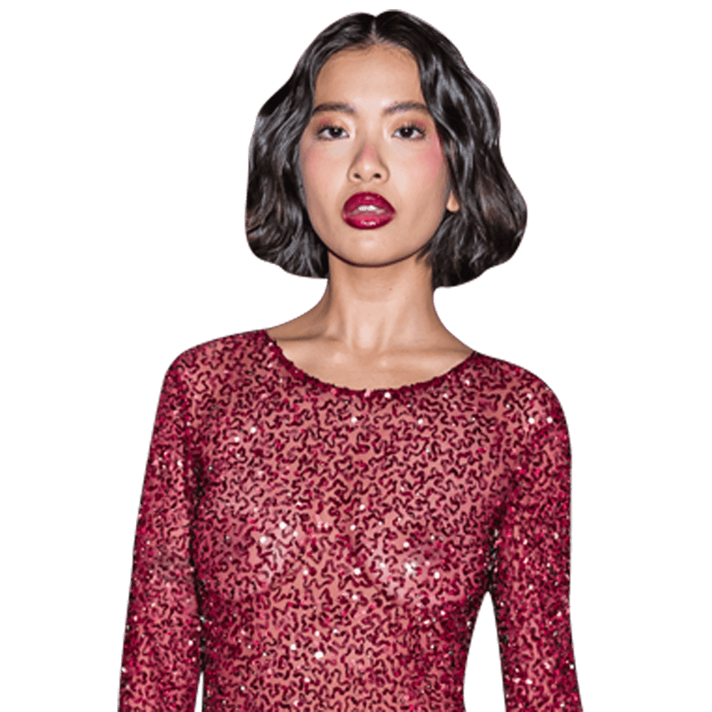 Stephanie Hui (Long Dress) Half Body Buddy Cutout - Walmart.com