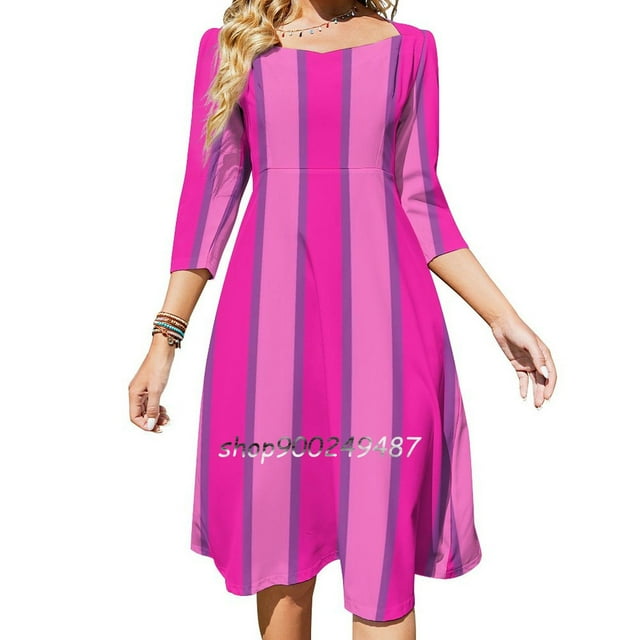 Stephanie Lazytown And Movie Costume Sweetheart Knot Flared Dress ...