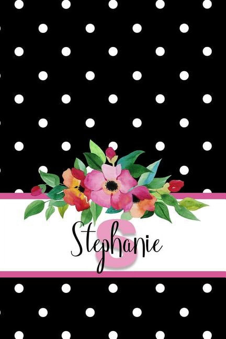 Stephanie: Personalized Journal with Name and Monogram Initial with ...
