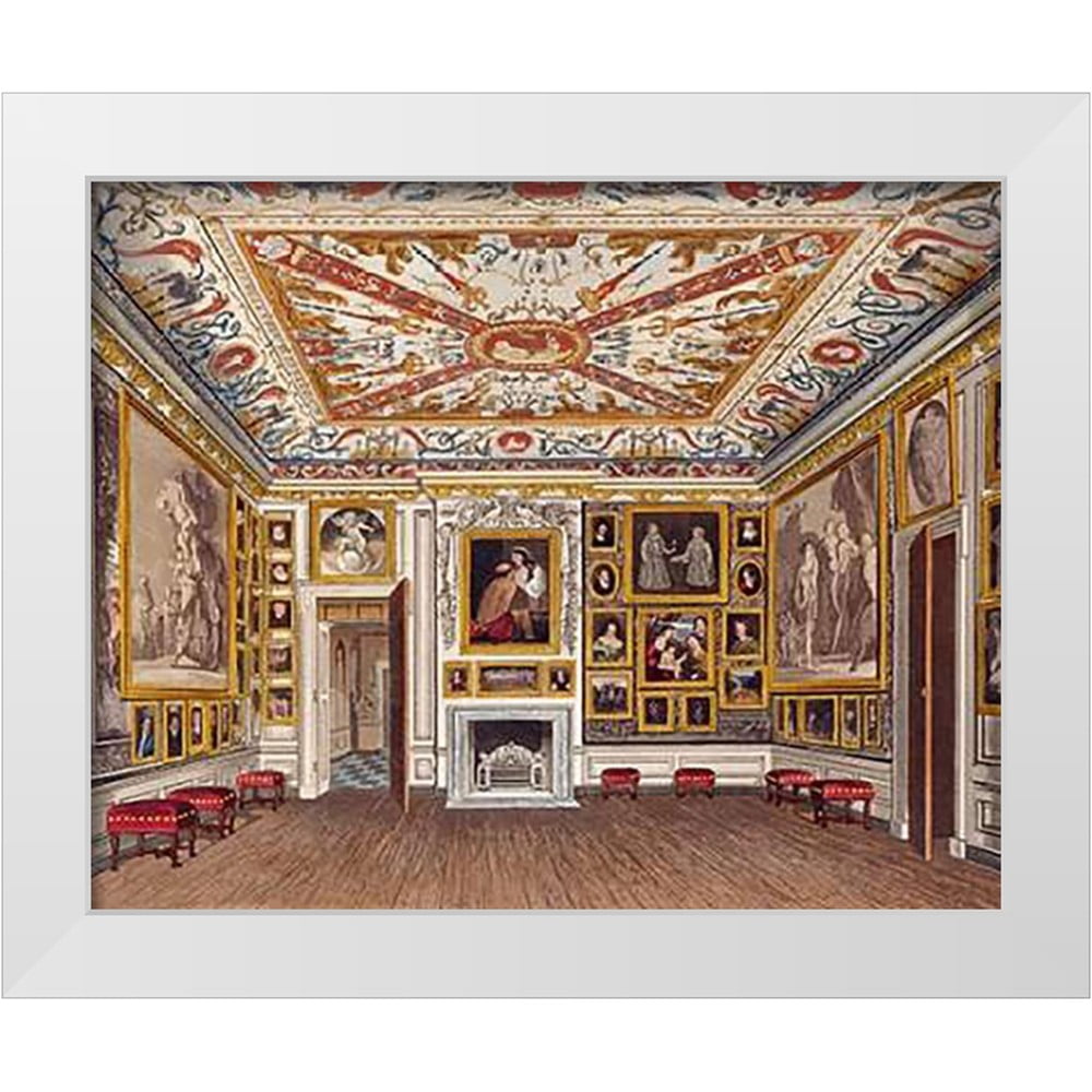 Stephanoff, J. 32x26 White Modern Wood Framed Museum Art Print Titled ...